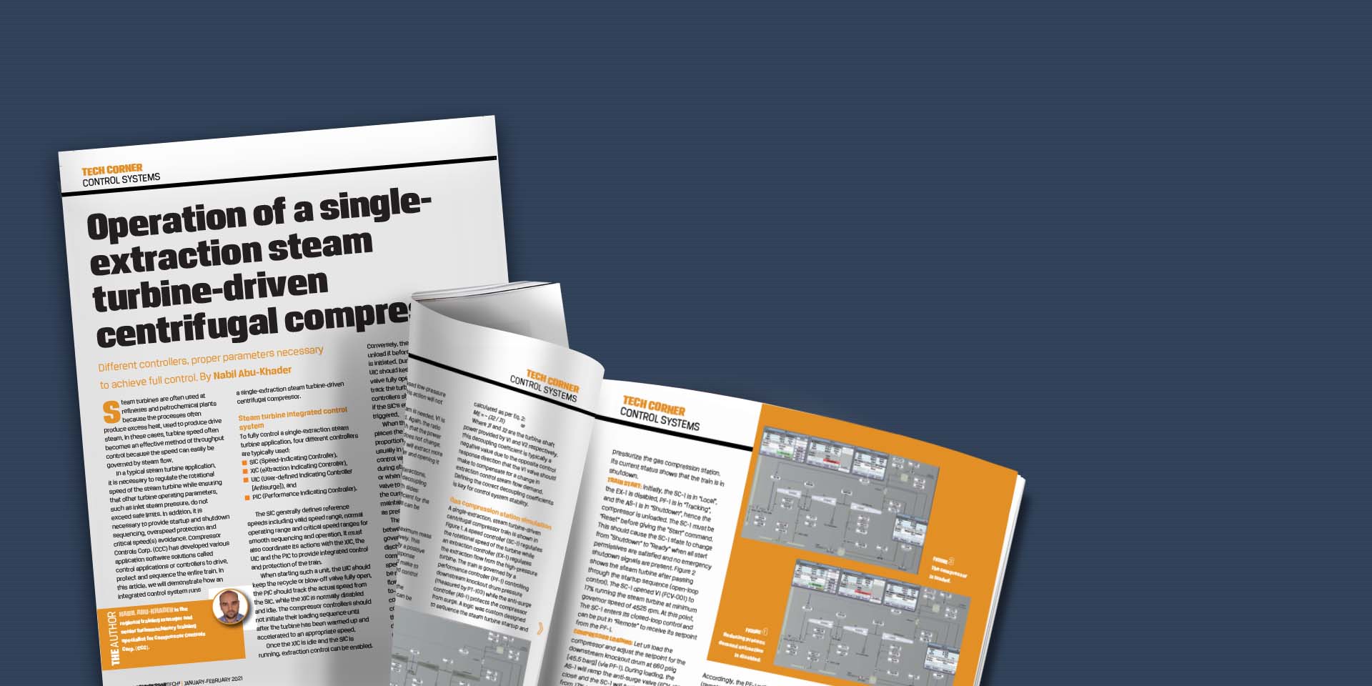 Operation of a single-extraction steam turbine-driven centrifugal ...